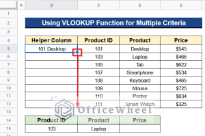 How to Use the VLOOKUP Function in Google Sheets