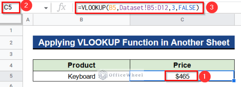 How to Use the VLOOKUP Function in Google Sheets