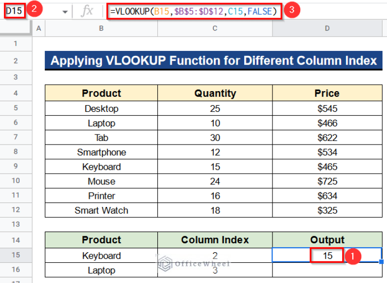 How to Use the VLOOKUP Function in Google Sheets