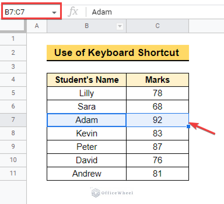 How To Highlight Active Row In Google Sheets 2 Suitable Ways 