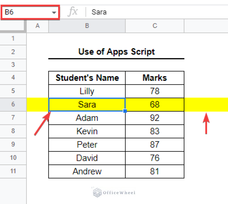 How To Highlight Active Row In Google Sheets 2 Suitable Ways 