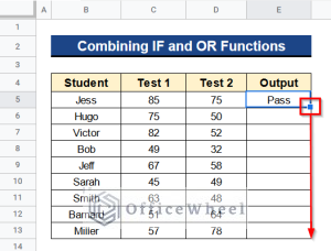 How to Use IF and OR Formula in Google Sheets (2 Examples)