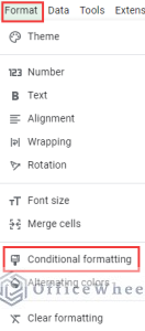 Google Sheets IF Statement in Conditional Formatting