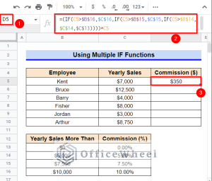How to Use Nested IF Function in Google Sheets (4 Helpful Ways)