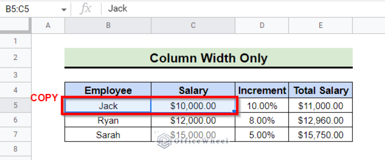 How to Use Paste Special in Google Sheets (8 Examples)