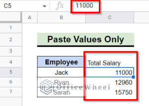 How to Use Paste Special in Google Sheets (8 Examples)