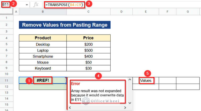 [Solved!] Paste Transpose Is Not Working in Google Sheets