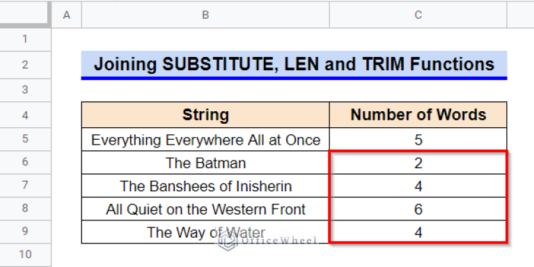 How to Use SUBSTITUTE Function in Google Sheets (7 Examples)