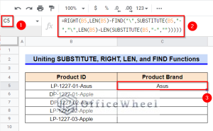 How to Use SUBSTITUTE Function in Google Sheets (7 Examples)