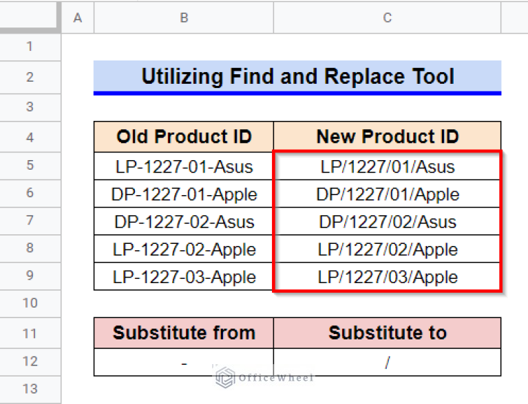  How To Use SUBSTITUTE Function In Google Sheets 7 Examples 