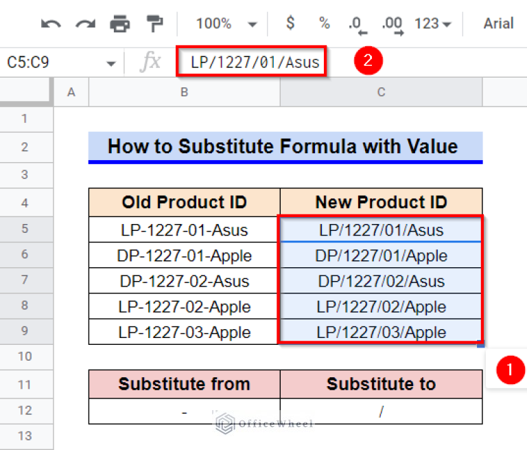  How To Use SUBSTITUTE Function In Google Sheets 7 Examples 