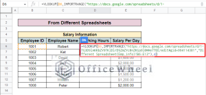 How to VLOOKUP Between Two Google Sheets (2 Ideal Examples)