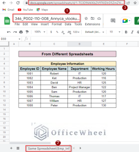 How to VLOOKUP Between Two Google Sheets (2 Ideal Examples)