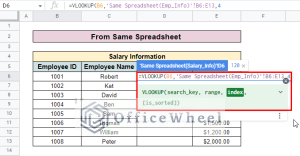 How to VLOOKUP Between Two Google Sheets (2 Ideal Examples)