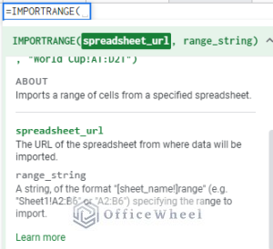 VLOOKUP with IMPORTRANGE Function in Google Sheets