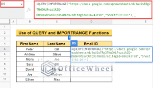 VLOOKUP with IMPORTRANGE Function in Google Sheets