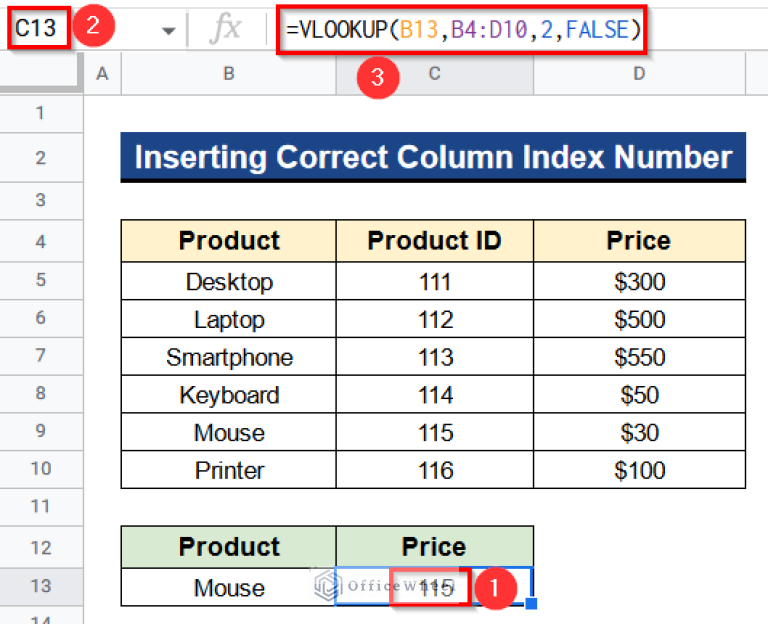 [Solved!] VLOOKUP Function Is Not Working in Google Sheets