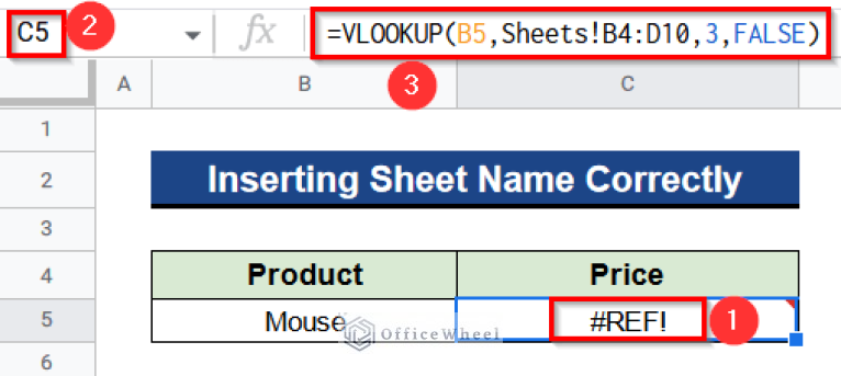 [Solved!] VLOOKUP Function Is Not Working in Google Sheets