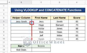 How to Concatenate with VLOOKUP in Google Sheets