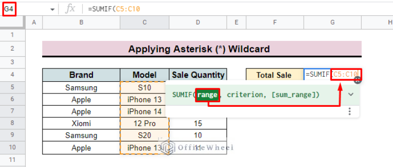 How to Use Wildcard in Google Sheets (3 Practical Examples)