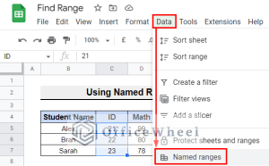How to Find the Range in Google Sheets (with Quick Steps)
