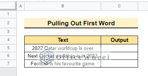 Use REGEXEXTRACT Function Between Two Characters in Google Sheets