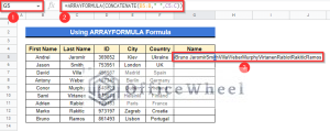 How to Add Space with CONCATENATE in Google Sheets