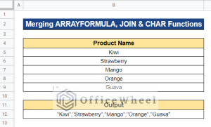How to Concatenate Double Quotes in Google Sheets (3 Ways)