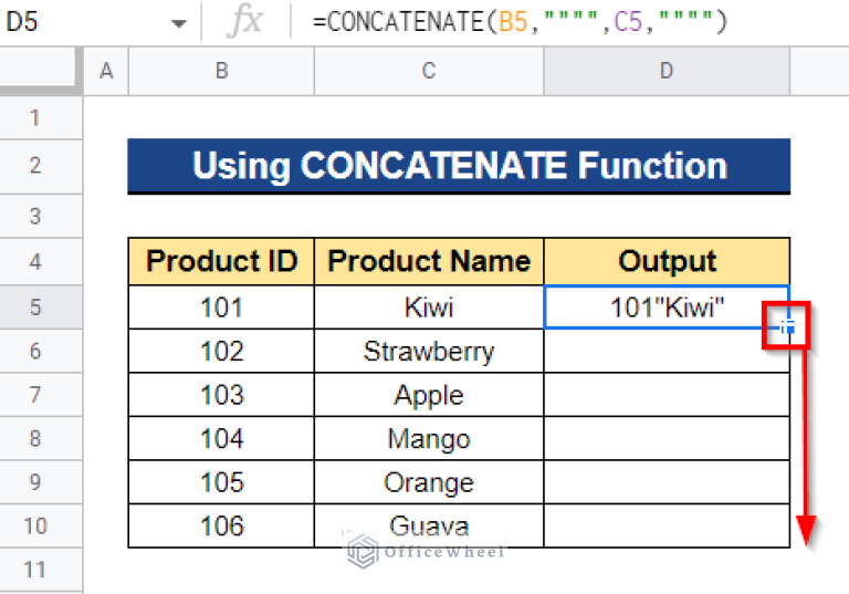 How To Concatenate Double Quotes In Google Sheets 3 Ways 