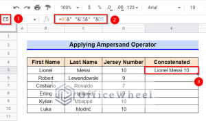 How to Concatenate Multiple Cells in Google Sheets (11 Examples)