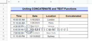 How to Concatenate Multiple Cells in Google Sheets (11 Examples)