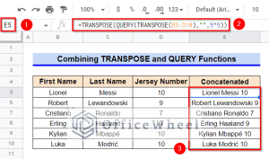 How to Concatenate Multiple Cells in Google Sheets (11 Examples)