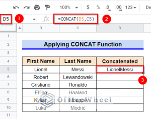 How to Concatenate Multiple Cells in Google Sheets (11 Examples)