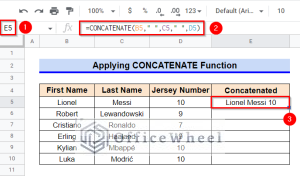 How to Concatenate Multiple Cells in Google Sheets (11 Examples)