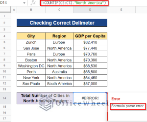[Fixed!] COUNTIF Function Is Not Working in Google Sheets