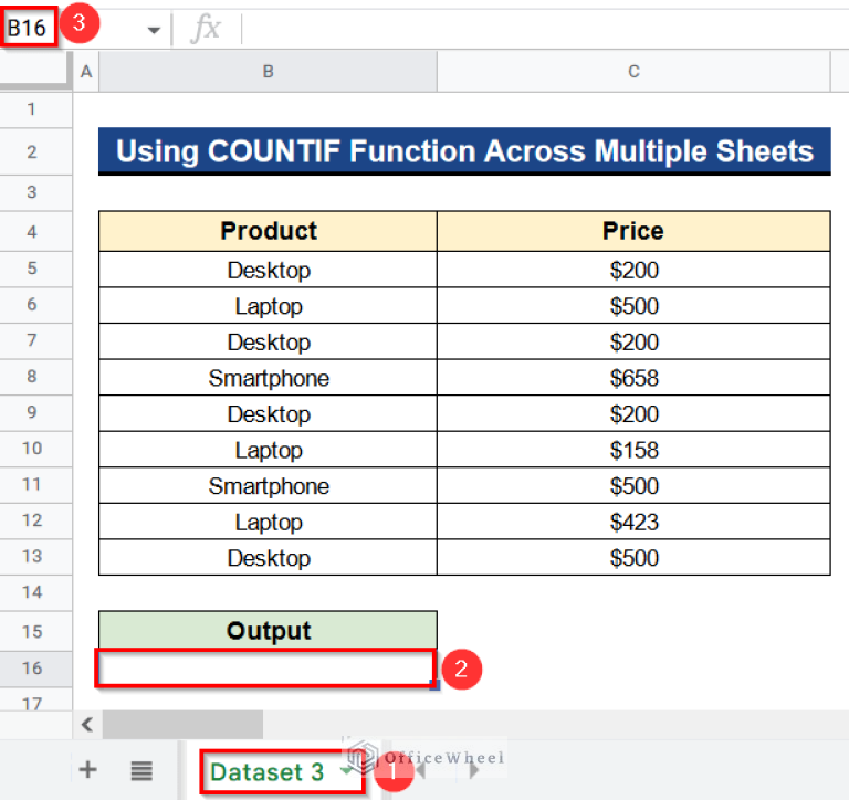 How to Use COUNTIF Function with OR Logic in Google Sheets