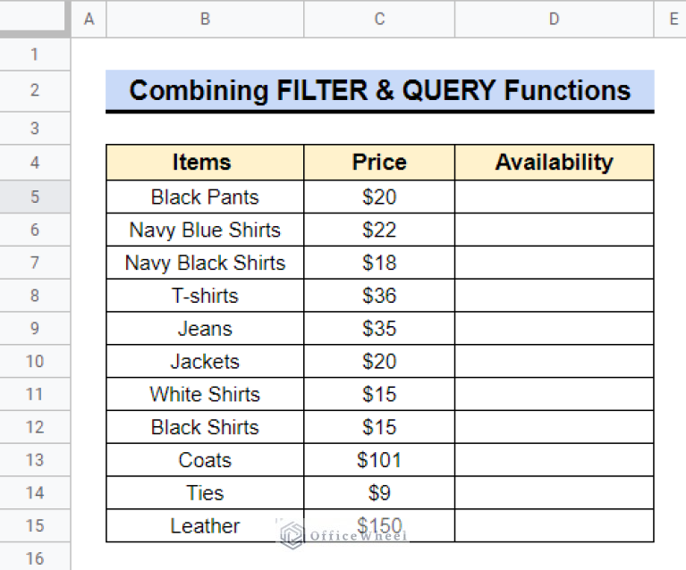 How to Use Data Validation and Filter in Google Sheets (4 Ways)