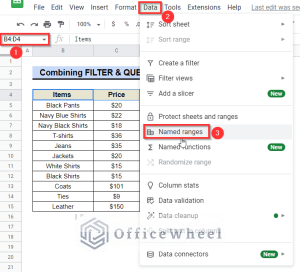 How to Use Data Validation and Filter in Google Sheets (4 Ways)