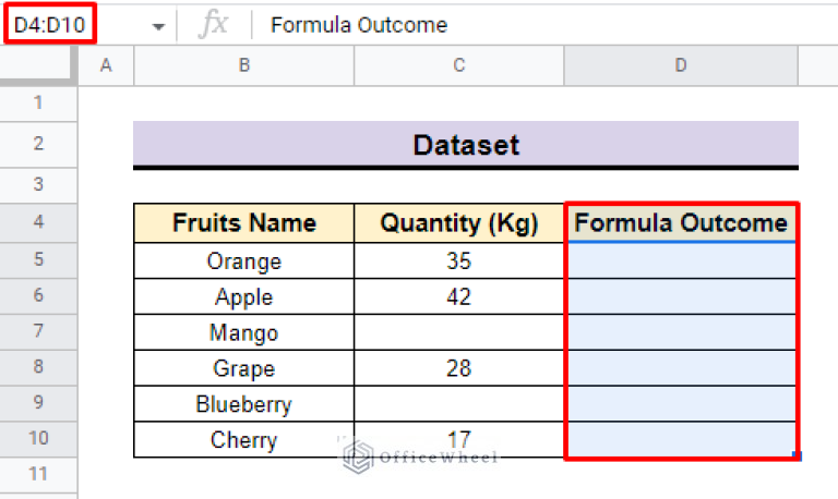 How to Find and Replace Blank Cells in Google Sheets