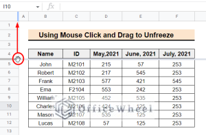 How to Freeze Panes in Google Sheets (3 Simple Ways)