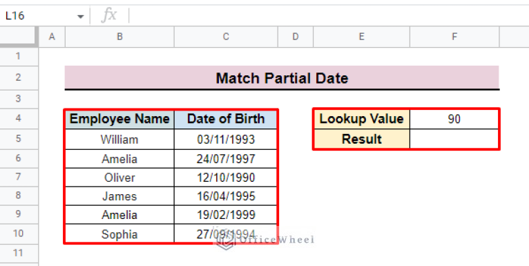 How to VLOOKUP for Partial Match in Google Sheets