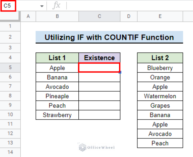 How to Check If Value Exists in Range in Google Sheets (4 Ways)