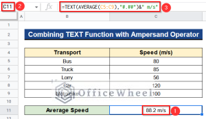 How to Concatenate Text and Formula in Google Sheets (7 Ways)