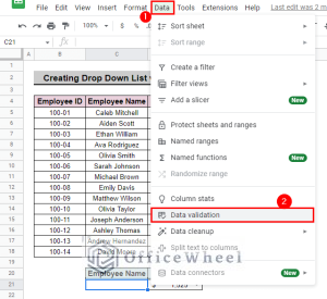 How to Apply Color to Drop Down List in Google Sheets (2 Ways)