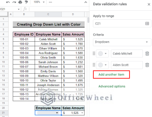 How to Apply Color to Drop Down List in Google Sheets (2 Ways)