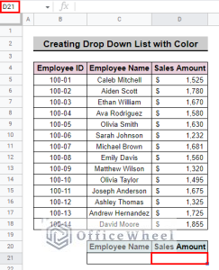 How to Apply Color to Drop Down List in Google Sheets (2 Ways)