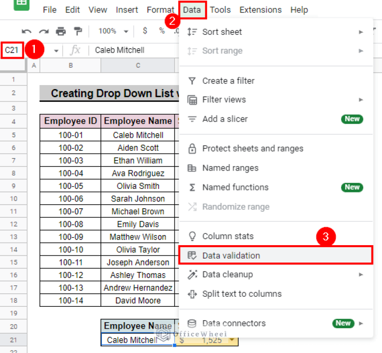 How to Apply Color to Drop Down List in Google Sheets (2 Ways)