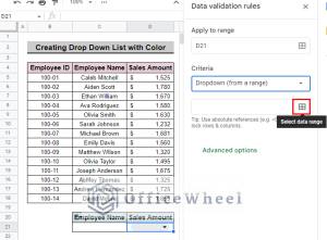 How to Apply Color to Drop Down List in Google Sheets (2 Ways)