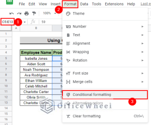 How to Apply Gradient Fill in Google Sheets (With Easy Steps)