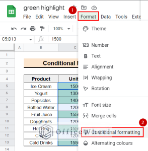 How to Get Rid of Green Highlight in Google Sheets (5 Solutions)